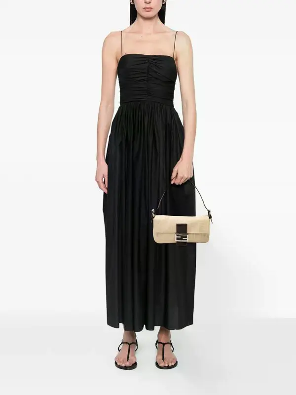 Fendi 20th Century Zucca Canvas Baguette Shoulder Bag