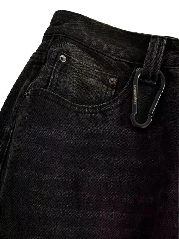ACUPUNCTURE 1993 Coated-wash Carabiner Jeans