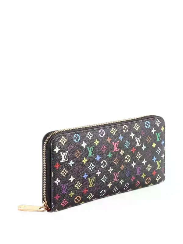 LOUIS VUITTON Zippy Wallet Monogram Multicolor Small Wallets