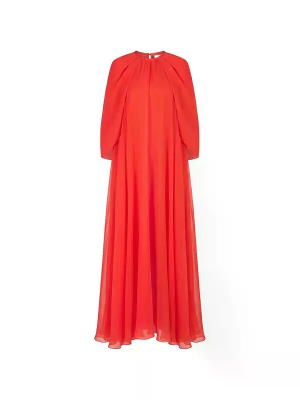GEMY MAALOUF Cape-sleeve Flared Kaftan