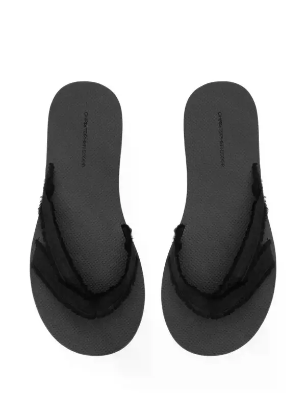 Christopher Esber Freya Silk Flip Flops
