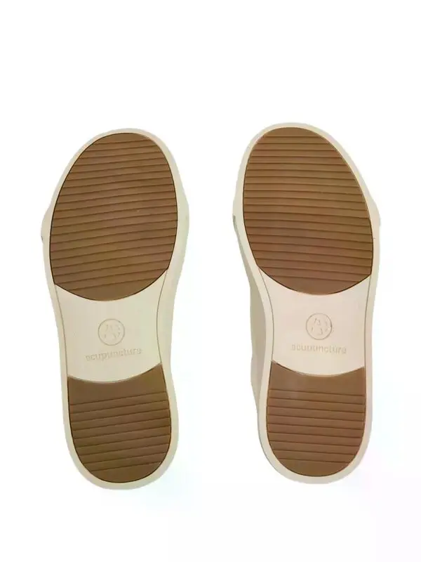 ACUPUNCTURE 1993 Panelled Leather Sneakers