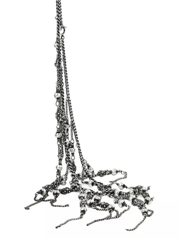 ANN DEMEULEMEESTER Beaded Multi-chain Necklace