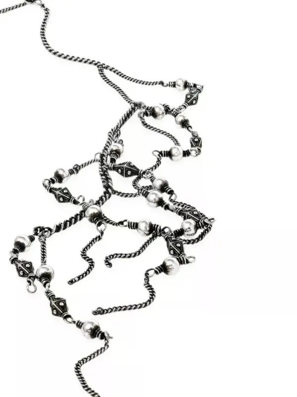 ANN DEMEULEMEESTER Beaded Multi-chain Necklace