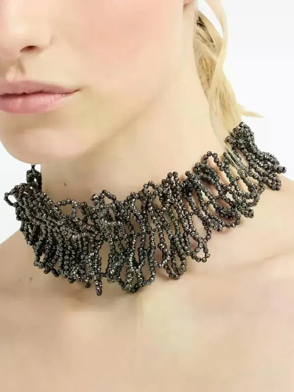 Brunello Cucinelli Monili Beaded Necklace