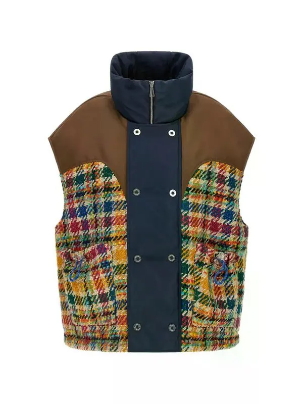 MARBELL Kate Tartan Tweed Vest