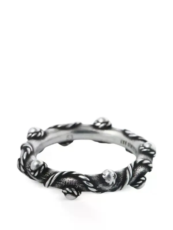 ANN DEMEULEMEESTER Mardon Beaded Rope-effect Ring