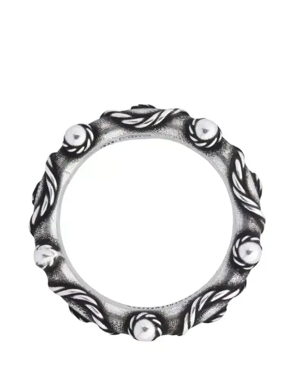 ANN DEMEULEMEESTER Mardon Beaded Rope-effect Ring