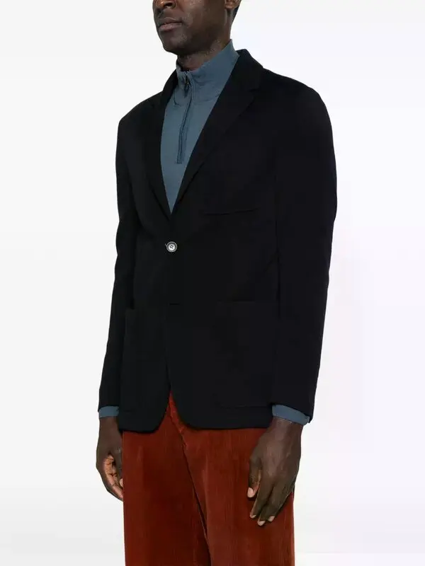 Canali Wool Patch-pocket Blazer