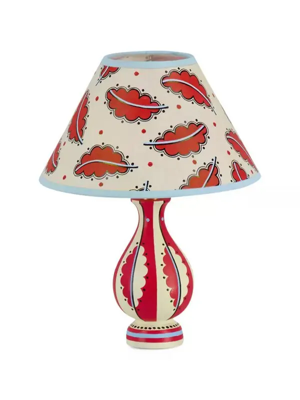 CRESSIDA BELL Oak-leaf-print Lampshade