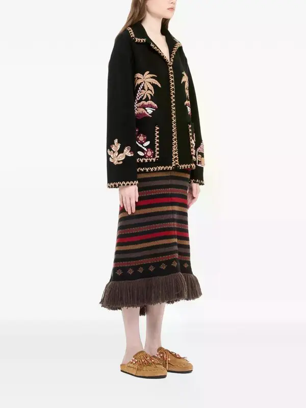 Alanui Remember Me Hand-embroidered Oversized Jacket