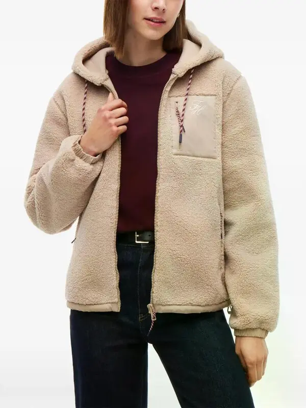 Tommy Hilfiger Teddy-fleece Hooded Jacket
