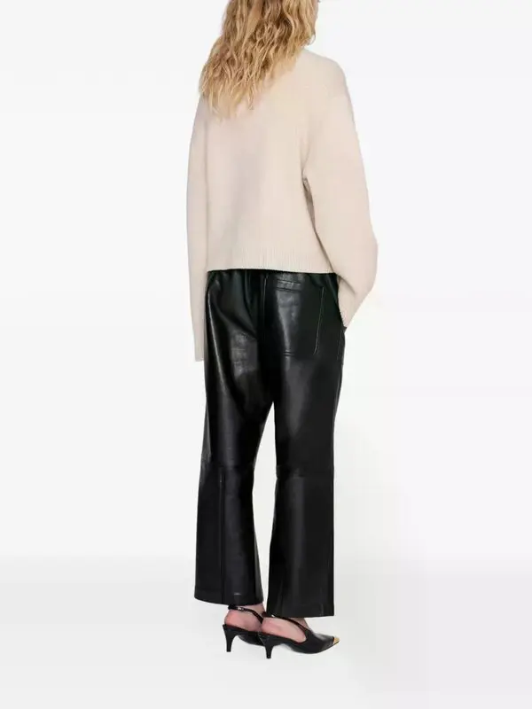ANINE BING Billy Pants Recycled Leather