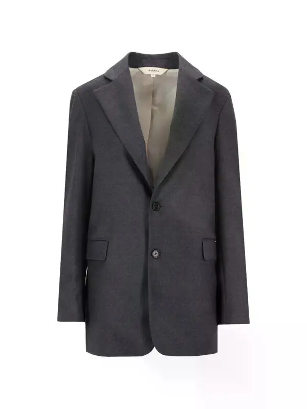 Barena Venezia Galà Flan Flannel Single-breasted Jacket - Grey