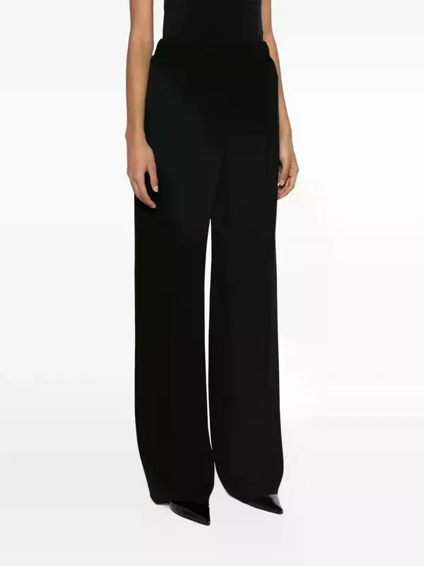Valentino Garavani Silk Wide-leg Trousers