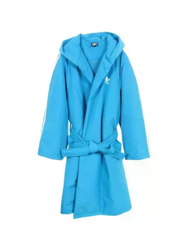 Balenciaga X Adidas 2010s Trefoil Hooded Coat