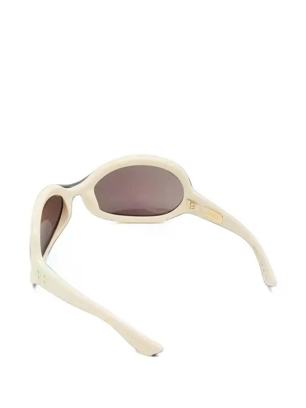 Gucci Oval-frame Sunglasses