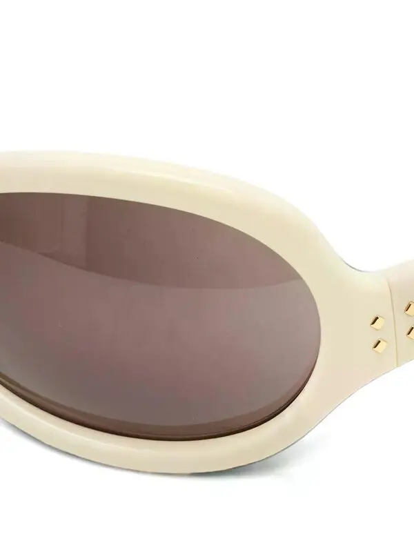 Gucci Oval-frame Sunglasses