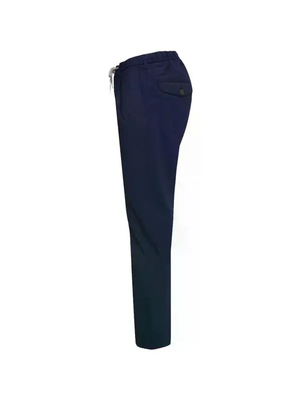Eleventy Drawstring-waist Trousers