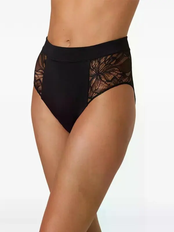 Wolford Lace-panel High-waist Briefs