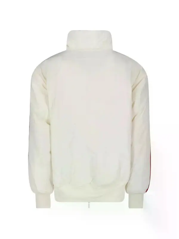 Adidas Logo-embroidered Stripe-detail Sweatshirt