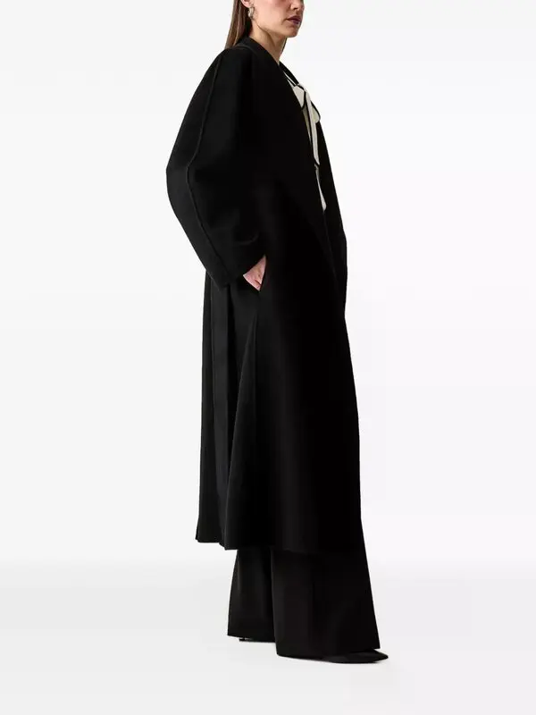 Luisa Spagnoli Stenografo Belted Shawl-collar Coat