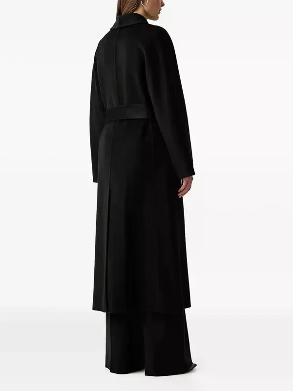Luisa Spagnoli Stenografo Belted Shawl-collar Coat