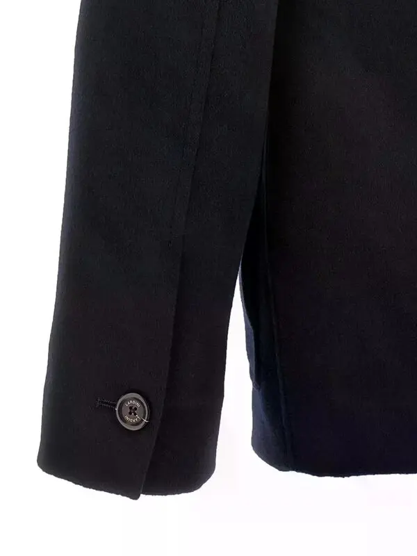 LARDINI Cashmere Pointed-collar Coat