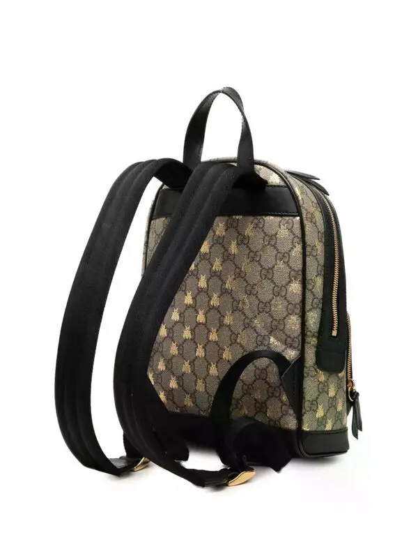 Gucci 2016-2026 Small Gg Supreme Bee Backpack
