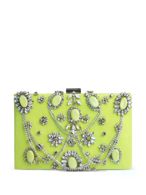 GEMY MAALOUF Bejeweled Box Clutch Bags