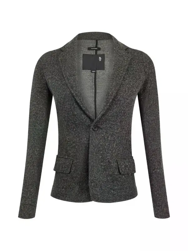 R13 Super Shrunken Blazer - Grey