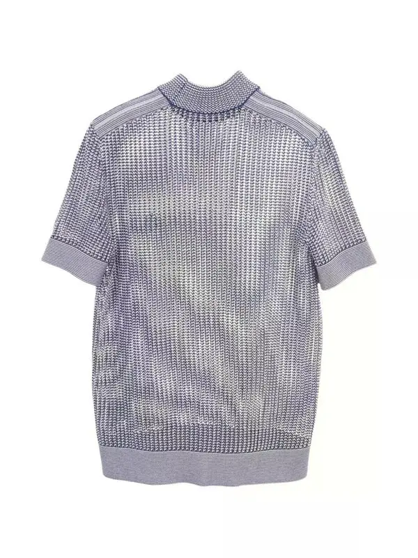 Dior 2010s Logo-patch Short-sleeve Sweater