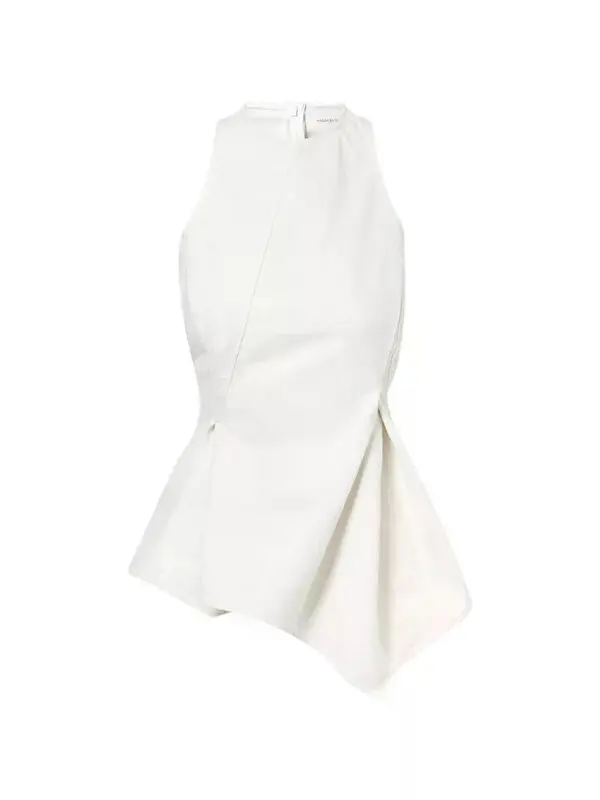 Magda Butrym Asymmetric Peplum Blouse