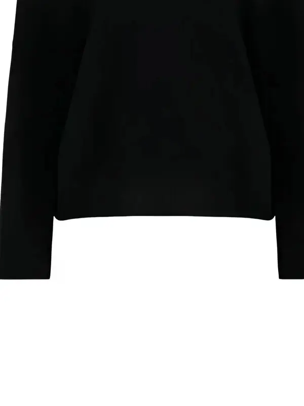 Valentino Garavani Off-shoulder Ribbed-knit Sweater
