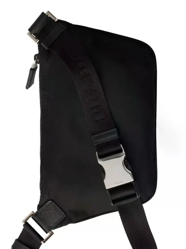Prada Re-nylon And Saffiano Leather Shoulder Bag