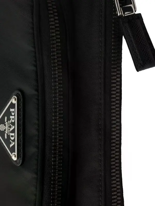 Prada Re-nylon And Saffiano Leather Shoulder Bag