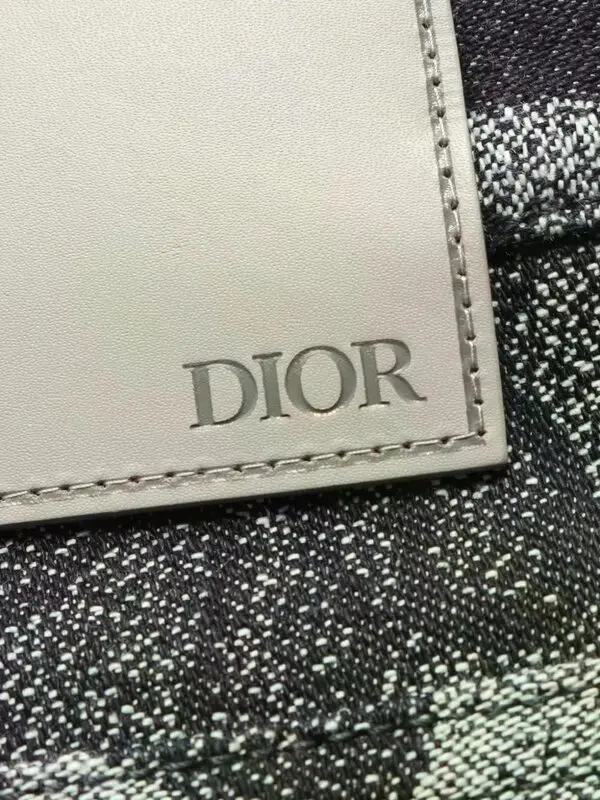 Dior X Peter Doig 2010s Camouflage-print Jeans - Blue