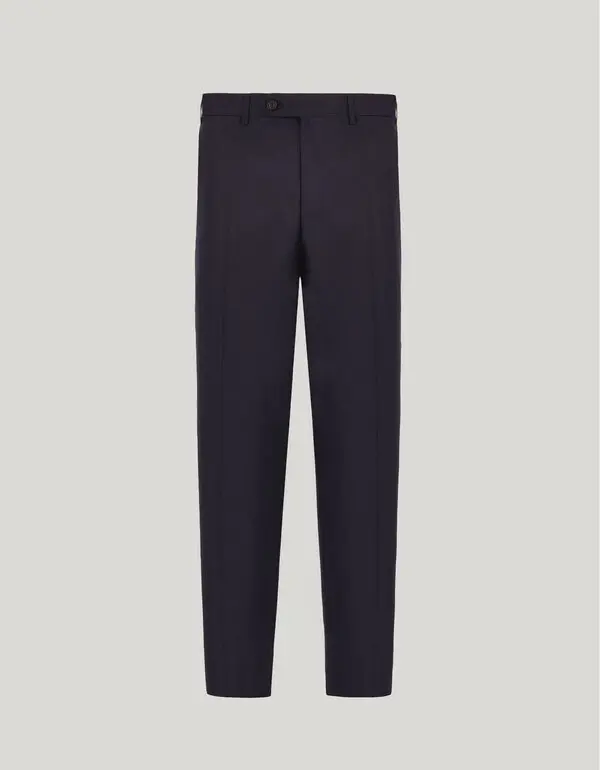 Canali Dark Pants In 150's Wool