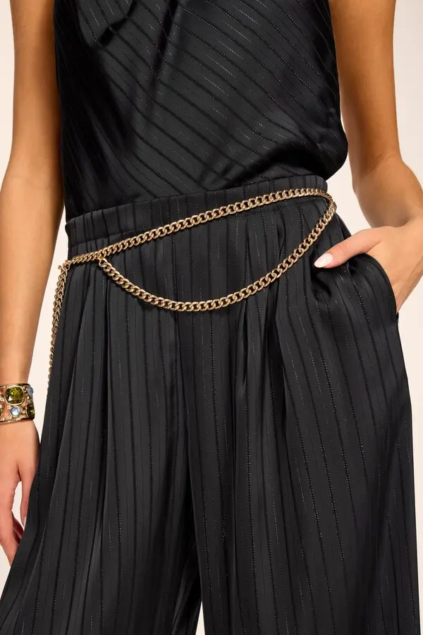 Ramy Brook Joan Lurex Open Back Jumpsuit
