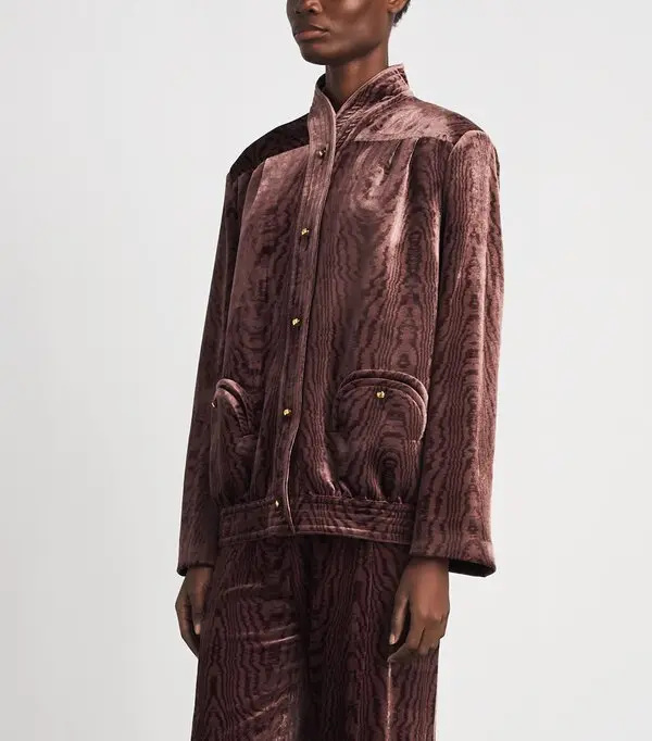 BLAZÉ MILANO Velvet Patterned Coiba Blazer