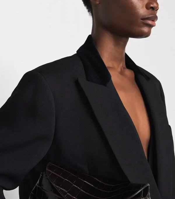 BLAZÉ MILANO Crepe Sunfire Blazer