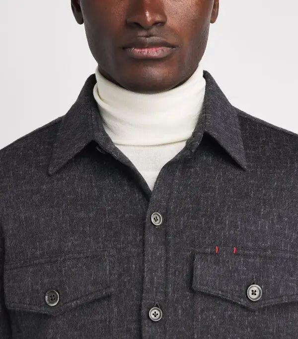 Isaia Wool Overshirt