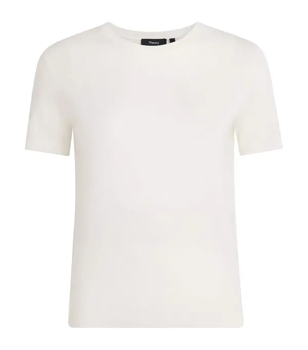 Theory Wool Short-sleeve T-shirt
