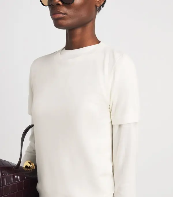 Theory Wool Short-sleeve T-shirt
