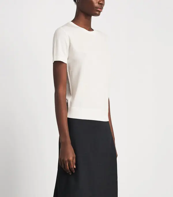 Theory Wool Short-sleeve T-shirt