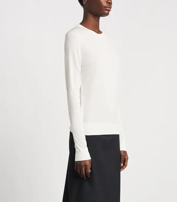 Theory Wool Long-sleeve T-shirt