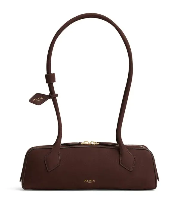 Alaïa Small Nubuck Le Teckel Shoulder Bag