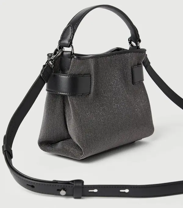 Brunello Cucinelli Small Monili Essence Top-handle Bag