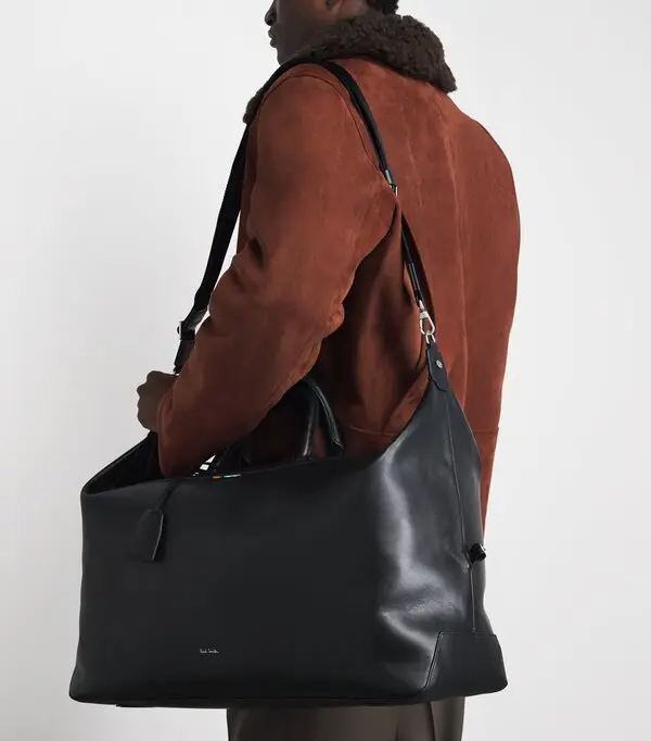 Paul Smith Leather Signature Tab Holdall