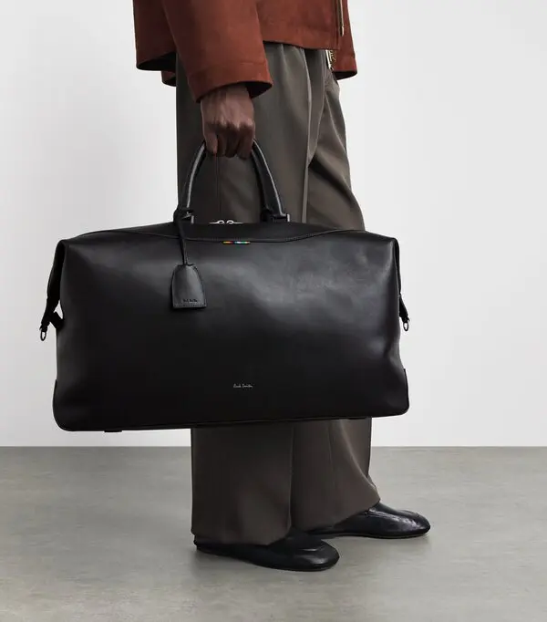 Paul Smith Leather Signature Tab Holdall